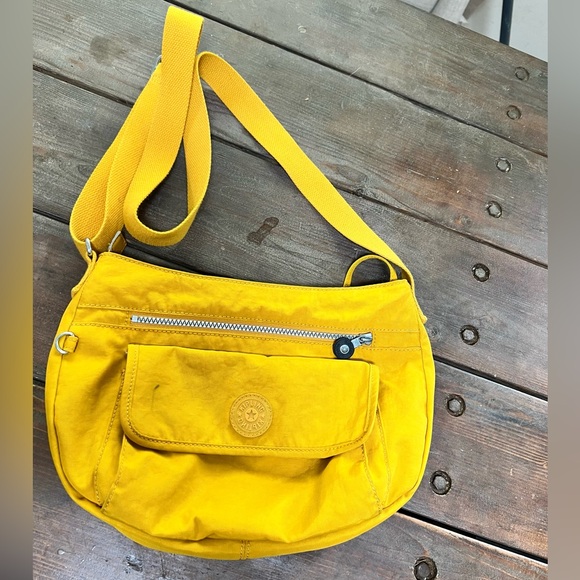 Kipling | Bags | Kipling Syro Crossbody Bag Mustard Yellow | Poshmark